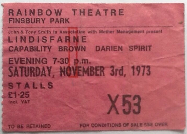 November 3, 1973 Rainbow, London, ENG | Concerts Wiki | Fandom