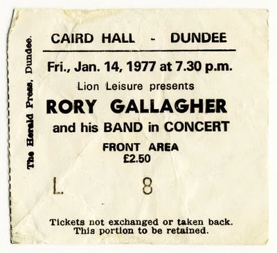 January 14, 1977 Caird Hall, Dundee, SCOT | Concerts Wiki | Fandom