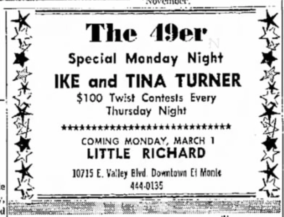 February 15, 1965 The 49er, El Monte, CA | Concerts Wiki | Fandom