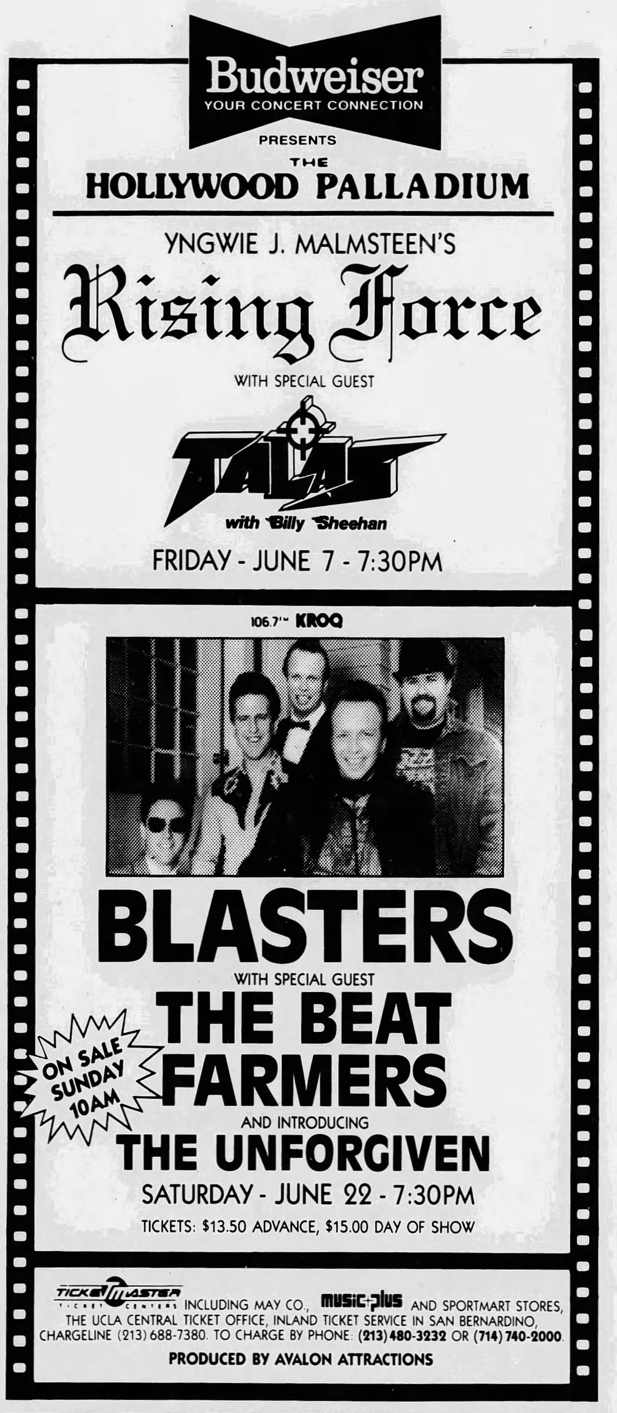 June 25, 1985 Palladium, Hollywood, CA | Concerts Wiki | Fandom