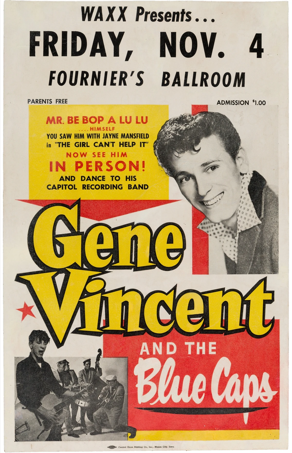 November 4, 1960 Fournier Ballroom, Eau Claire, WI | Concerts Wiki | Fandom