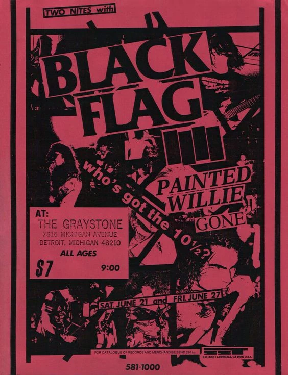 June 27, 1986 Graystone Hall, Detroit, MI | Concerts Wiki | Fandom