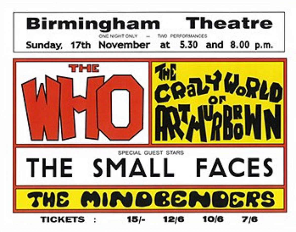 November 17, 1968 Birmingham Theatre, Birmingham, ENG | Concerts Wiki ...