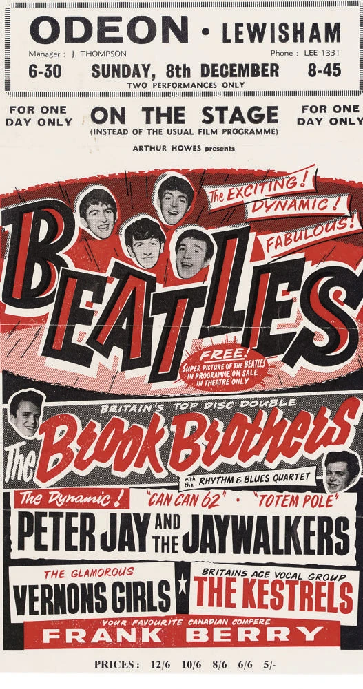 December 8, 1963 Lewisham Odeon, London, ENG | Concerts Wiki | Fandom
