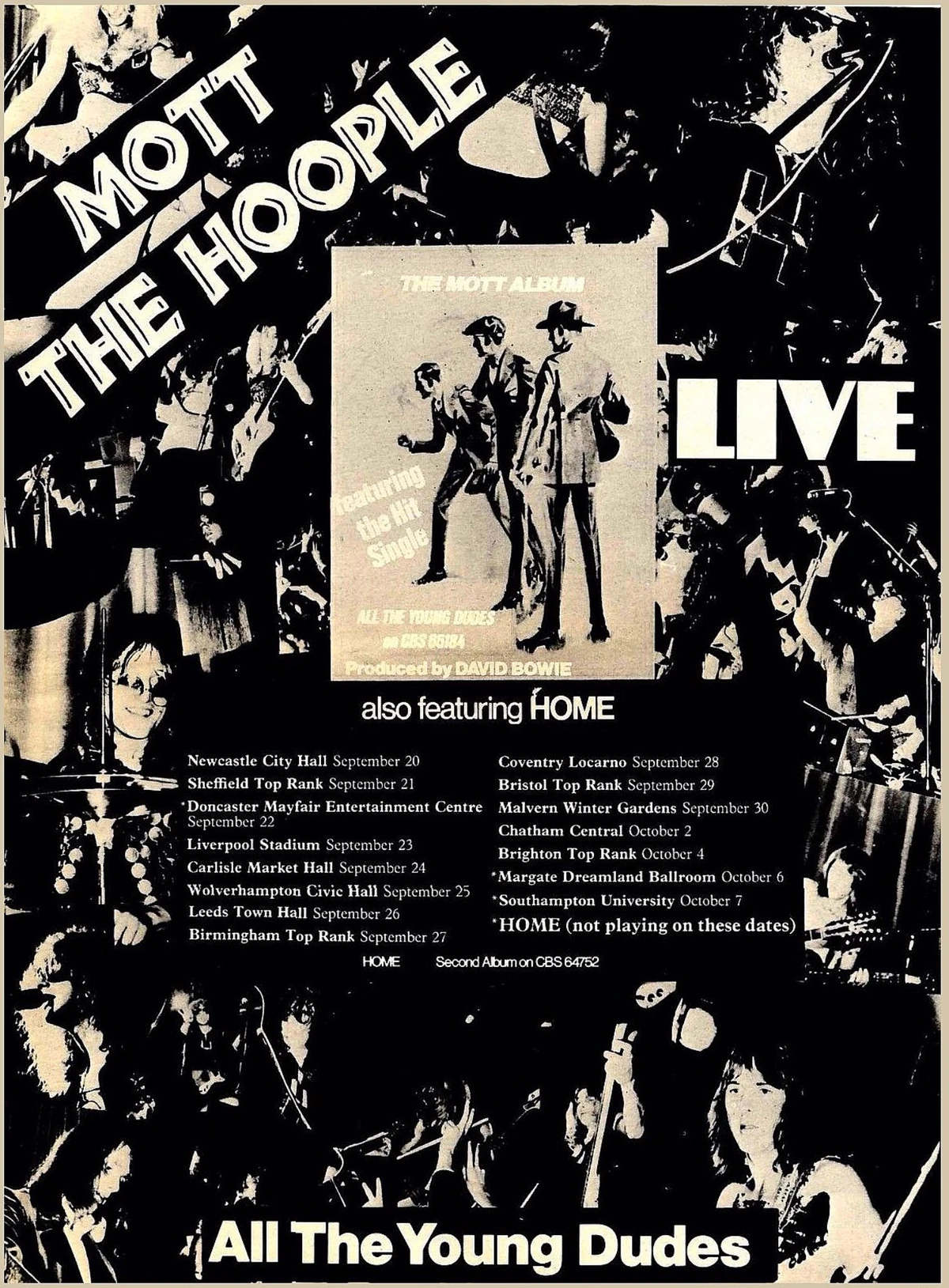 Mott The Hoople UK Tour 1972 | Concerts Wiki | Fandom