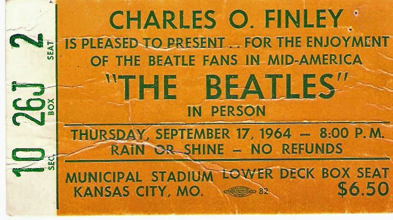 September 17, 1964 Municipal Stadium, Kansas City, MO | Concerts Wiki ...