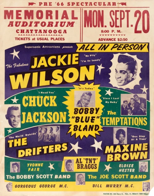 September 20, 1965 Memorial Auditorium, Chattanooga, TN | Concerts Wiki ...