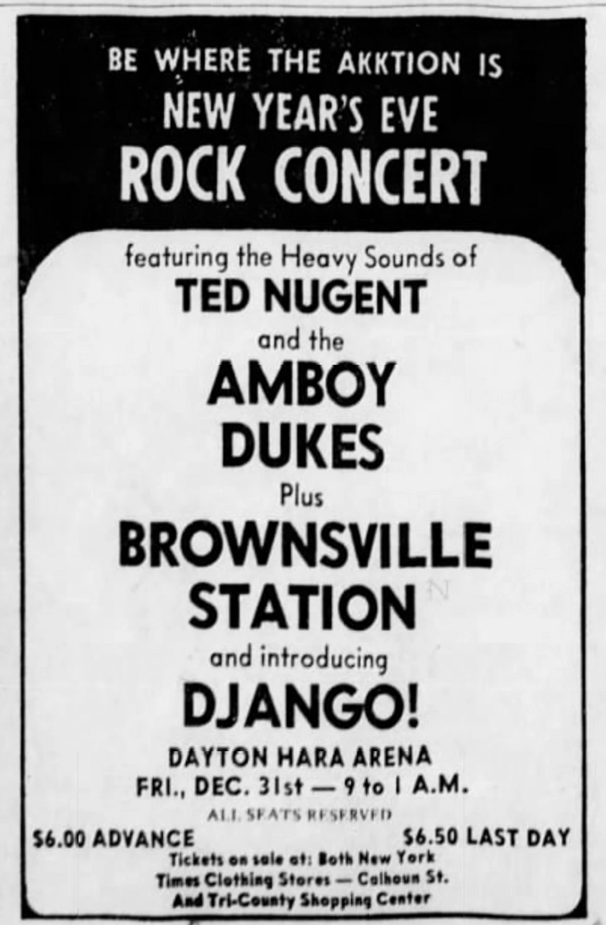 December 31, 1971 Hara Arena, Dayton, OH | Concerts Wiki | Fandom