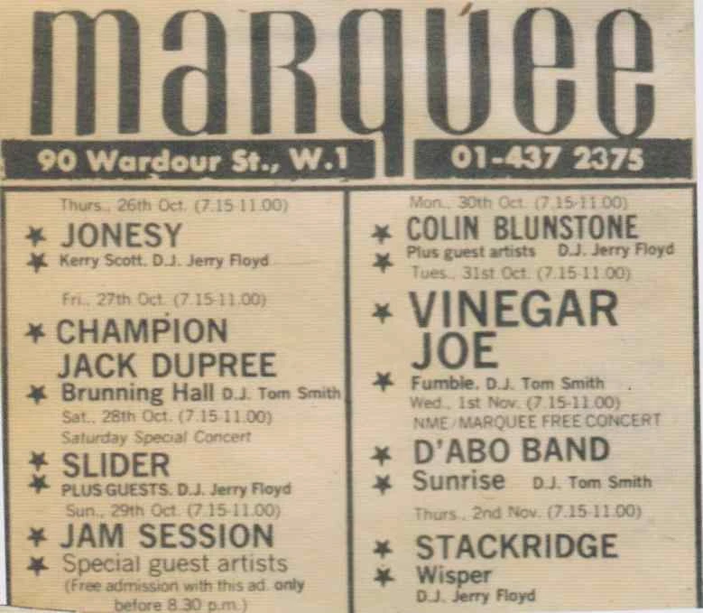 November 1, 1972 Marquee, London, ENG | Concerts Wiki | Fandom