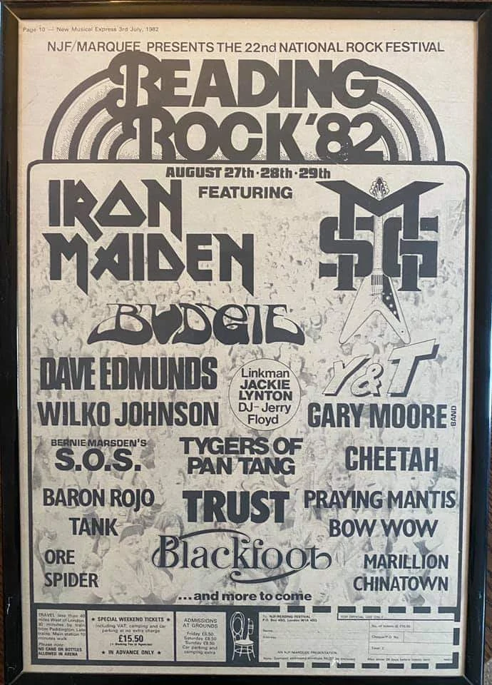 Reading Festival 1982 | Concerts Wiki | Fandom