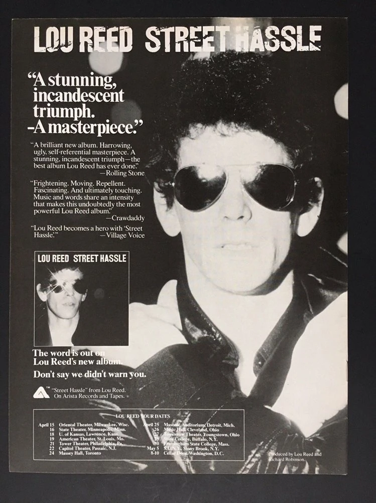 Lou Reed US Tour 1978 | Concerts Wiki | Fandom