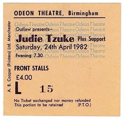 April 24, 1982 Odeon, Birmingham, ENG | Concerts Wiki | Fandom