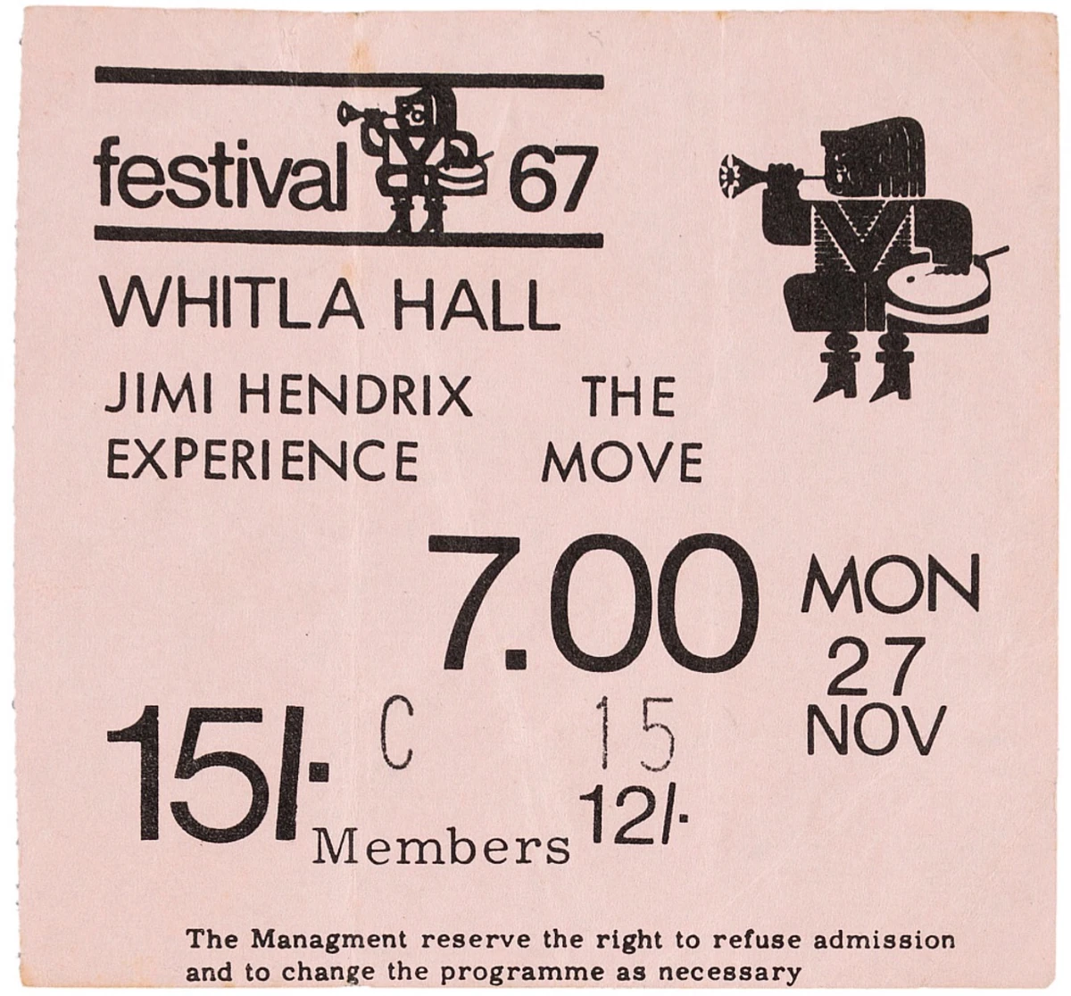 November 27, 1967 Whitla Hall, Queen's College, Belfast, NI | Concerts ...