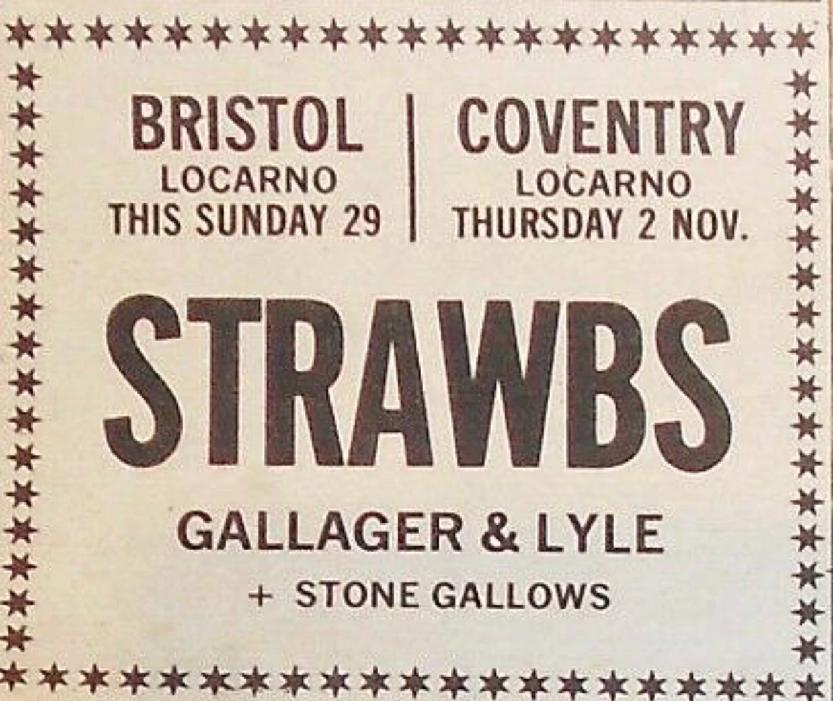 November 2, 1972 Locarno, Coventry, ENG | Concerts Wiki | Fandom