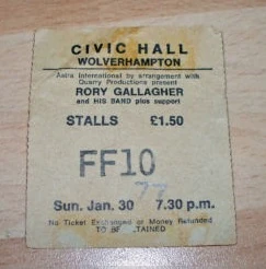 January 30, 1977 Civic Center, Wolverhampton, ENG | Concerts Wiki | Fandom