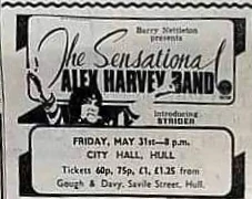 May 31, 1974 City Hall, Hull, ENG | Concerts Wiki | Fandom