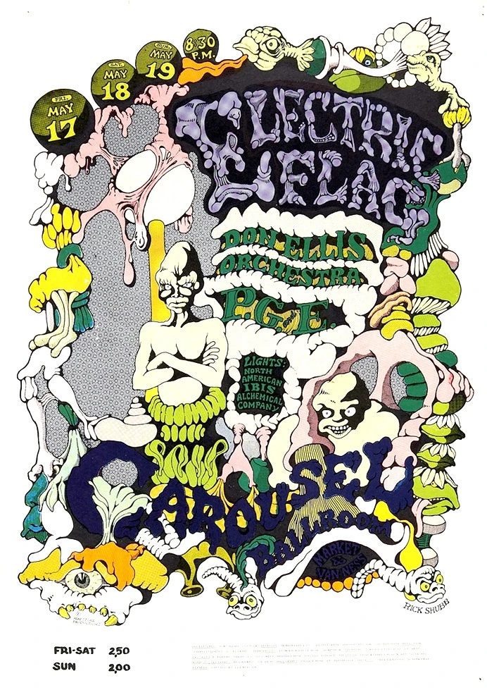 May 17-19, 1968 Carousel Ballroom, San Francisco, CA | Concerts Wiki ...