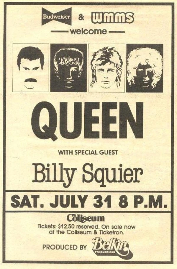 July 31, 1982 Richfield Coliseum, Cleveland, OH | Concerts Wiki | Fandom