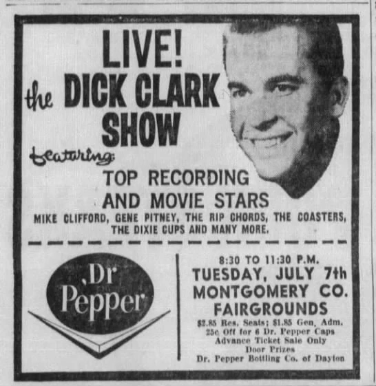 July 7, 1964 Montgomery County Fairgrounds, Dayton, OH | Concerts Wiki ...