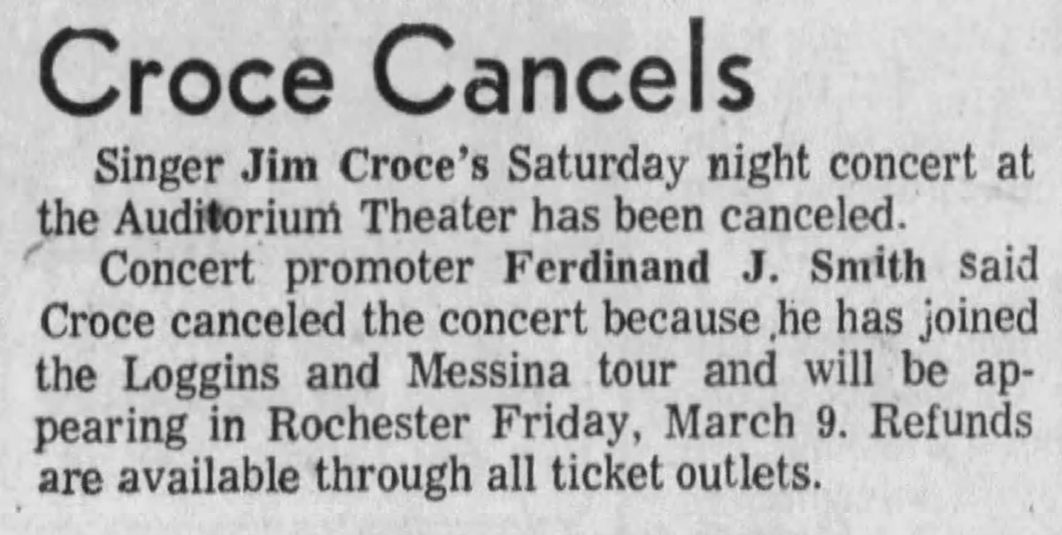 February 24, 1973 Auditorium Theater, Rochester, NY | Concerts Wiki ...