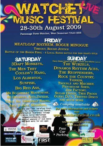 Watchet Music Festival 2009 | Concerts Wiki | Fandom