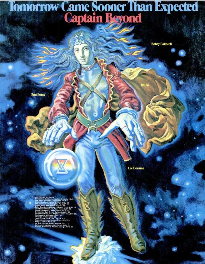 Captain Beyond US Tour 1972 | Concerts Wiki | Fandom