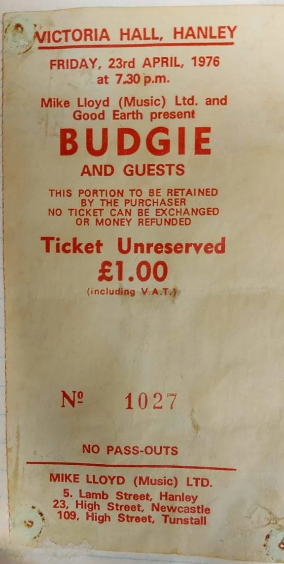 April 23, 1976 Victoria Hall, Hanley, ENG | Concerts Wiki | Fandom