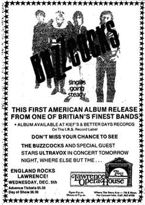 December 5, 1979 Lawrence Opera House, Kansas City, KS | Concerts Wiki ...