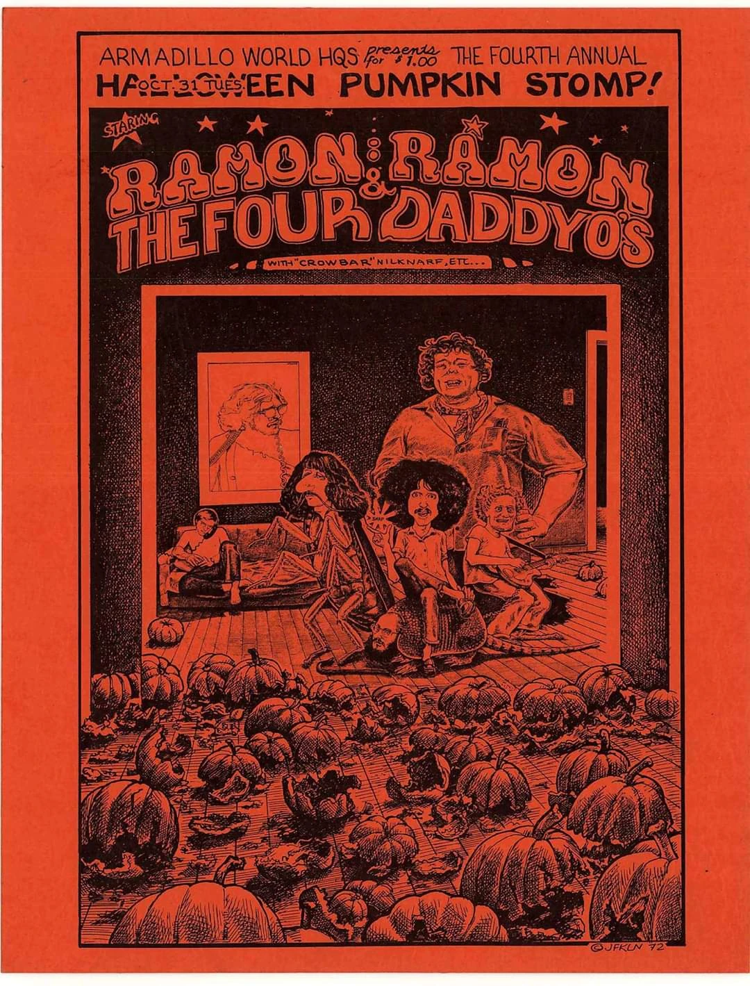 October 31, 1972 Armadillo World Headquarters, Austin, TX | Concerts ...