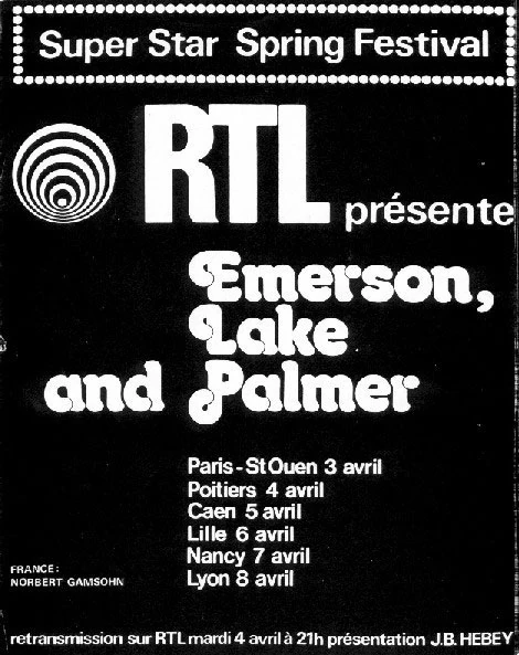 ELP French Tour 1973 | Concerts Wiki | Fandom