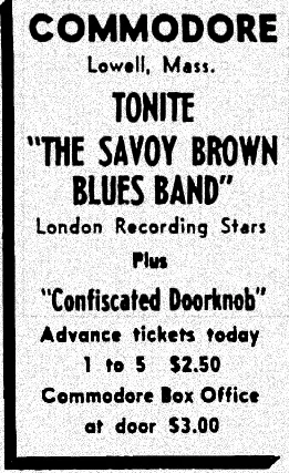 March 1, 1969 Commodore Ballroom, Lowell, MA | Concerts Wiki | Fandom