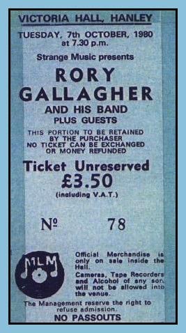 October 7, 1980 Victoria Hall, Hanley, ENG | Concerts Wiki | Fandom