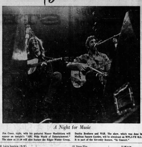 December 23, 1972 Madison Square Garden, New York City, NY | Concerts ...