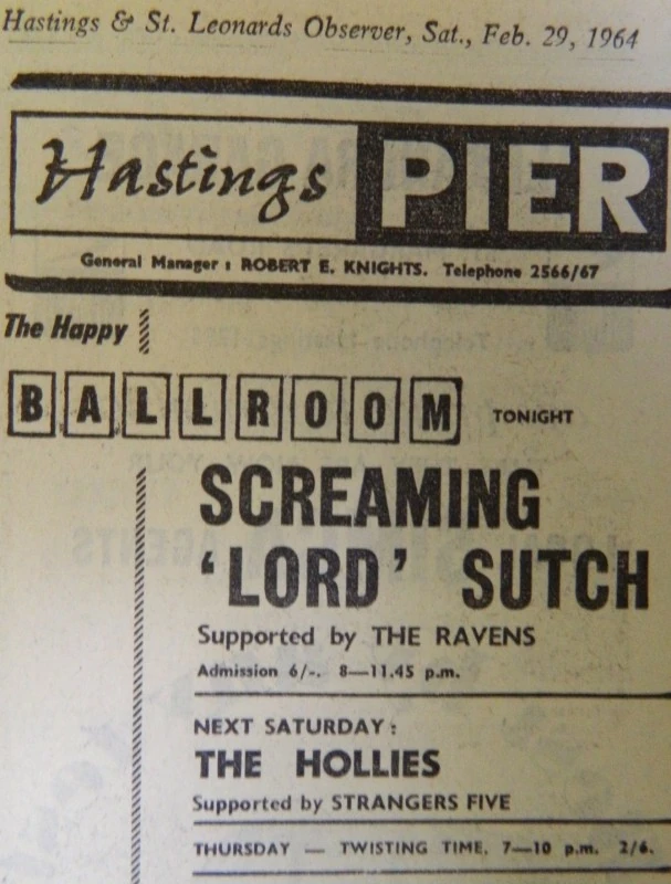 February 29, 1964 Hastings Pier Ballroom, Hastings, ENG | Concerts Wiki ...