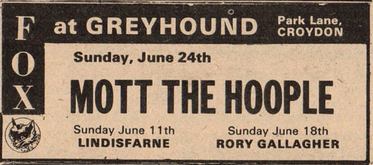 June 24, 1972 Fox At Greyhound, Croydon, ENG | Concerts Wiki | Fandom