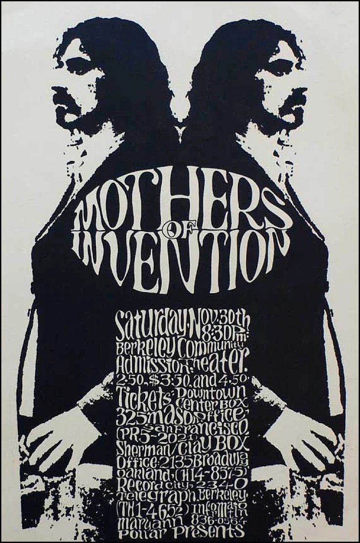 November 30, 1968 Berkeley Community Theater, Berkeley, CA | Concerts ...