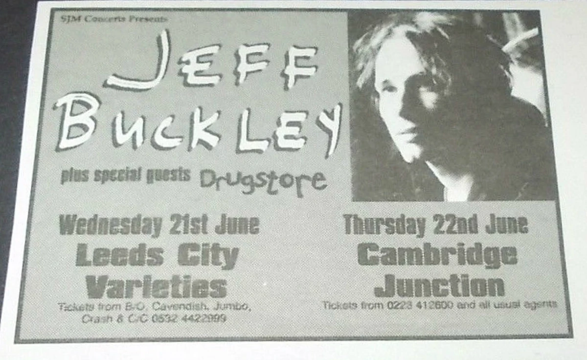 June 22, 1995 Cambridge Junction, Cambridge, ENG | Concerts Wiki | Fandom