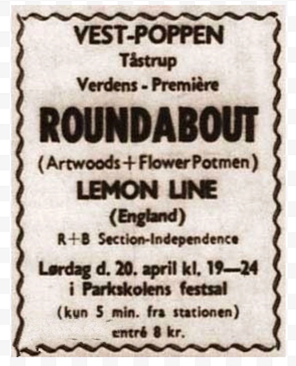 April 20, 1968 Parkskolen-Vestpoppen, Tastrup, DEN | Concerts Wiki | Fandom