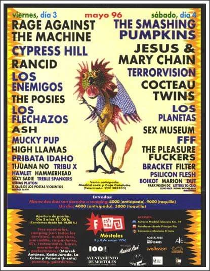 Festimad 1996 | Concerts Wiki | Fandom