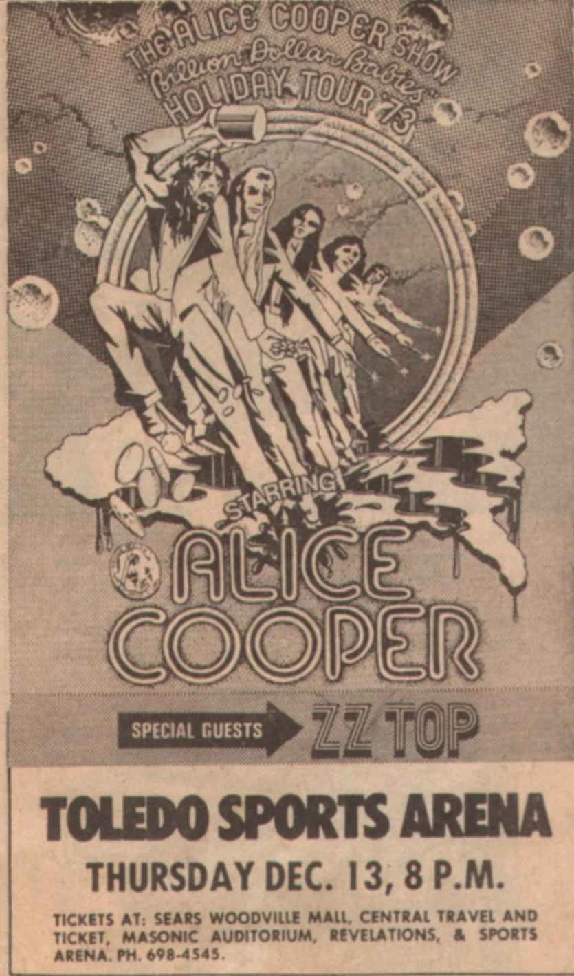 December 13, 1973 Sports Arena, Toledo, OH | Concerts Wiki | Fandom