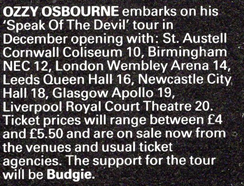 December 18, 1982 City Hall, Newcastle, ENG | Concerts Wiki | Fandom
