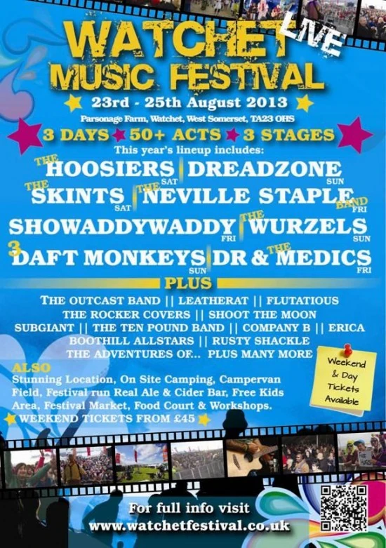 Watchet Music Festival 2013 | Concerts Wiki | Fandom