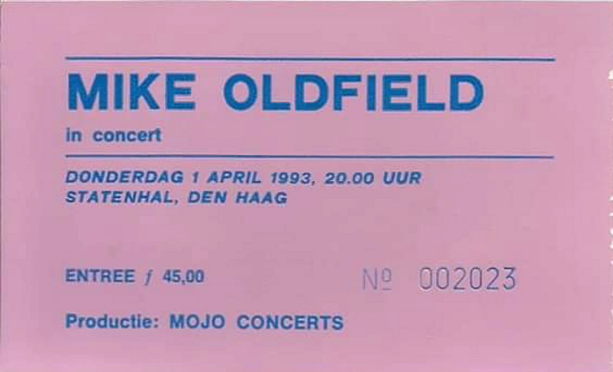 April 1, 1993 Statenhal, Den Haag, NED | Concerts Wiki | Fandom