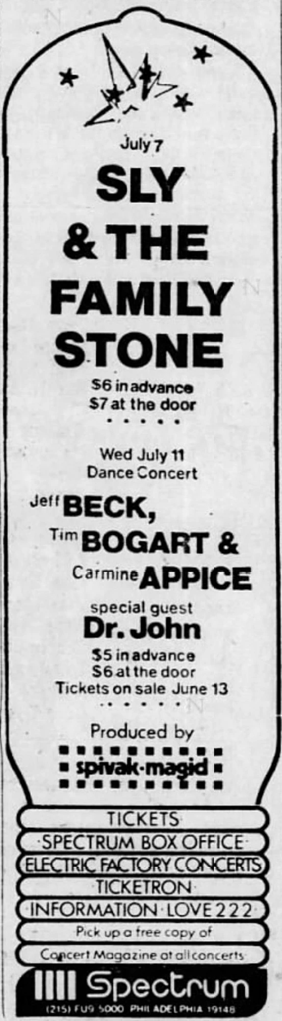 July 11, 1973 Spectrum, Philadelphia, PA | Concerts Wiki | Fandom