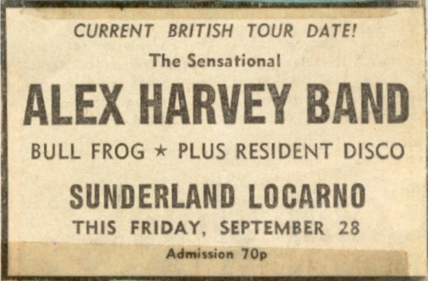 September 28, 1973 Locarno, Sunderland, ENG | Concerts Wiki | Fandom