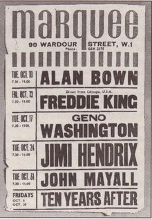October 6, 1967 Marquee, London, ENG | Concerts Wiki | Fandom
