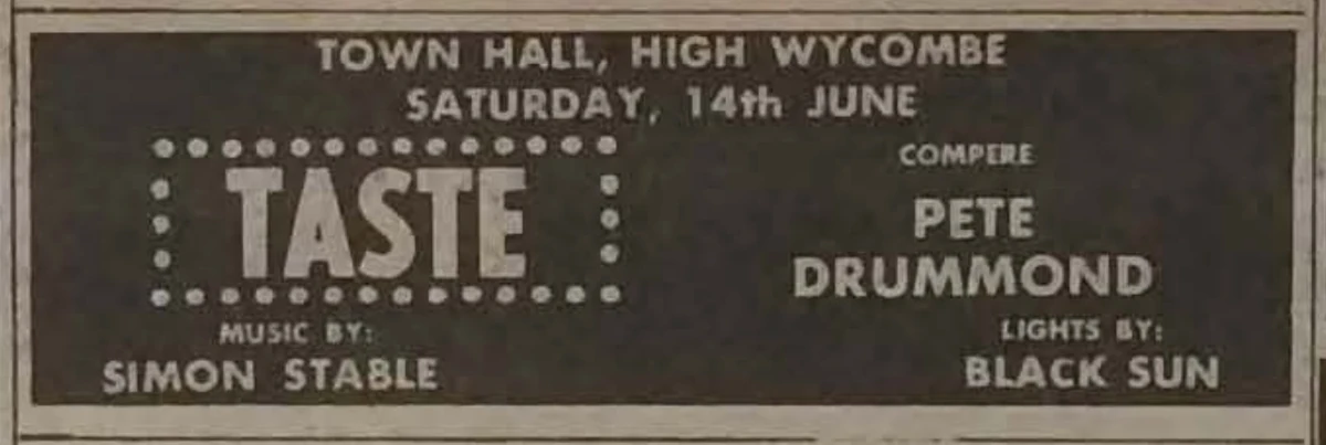 June 14, 1969 Town Hall, High Wycombe, ENG | Concerts Wiki | Fandom