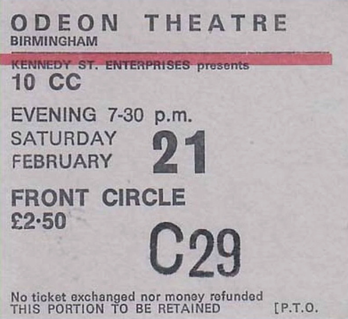 February 21-22, 1976 Odeon, Birmingham, ENG | Concerts Wiki | Fandom