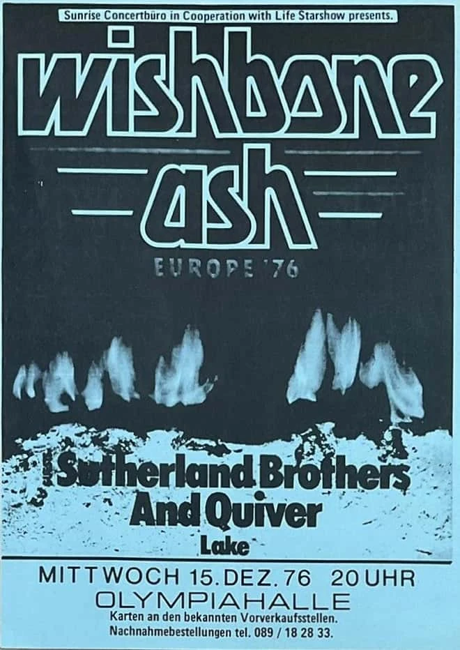 December 15, 1976 Olympiahalle, Munich, GER | Concerts Wiki | Fandom