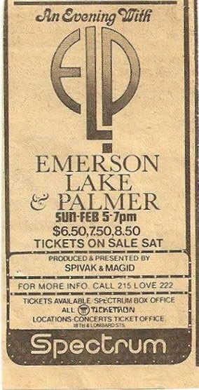 February 5 The Spectrum, Philadelphia, PA | Concerts Wiki | Fandom